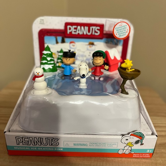 Peanuts | Toys | Peanuts Musical Iceskating Set | Poshmark